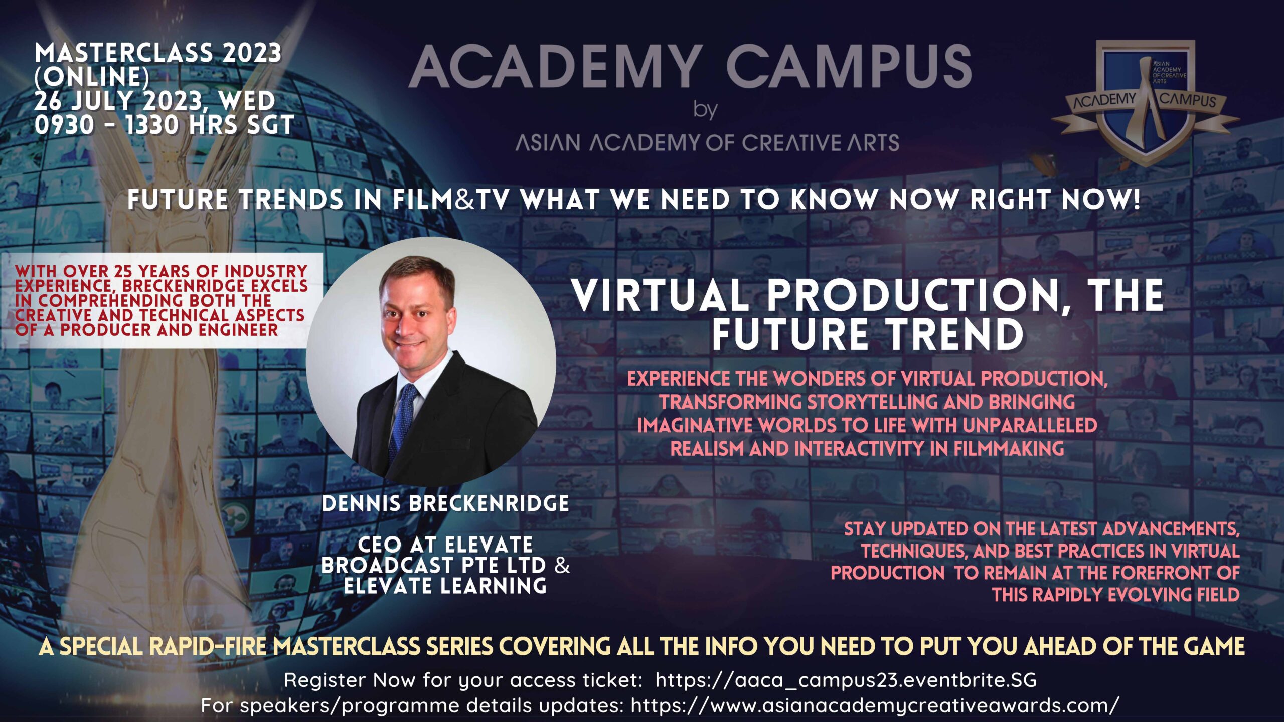 2023 Masterclass Series - Asian Academy Creative Awards