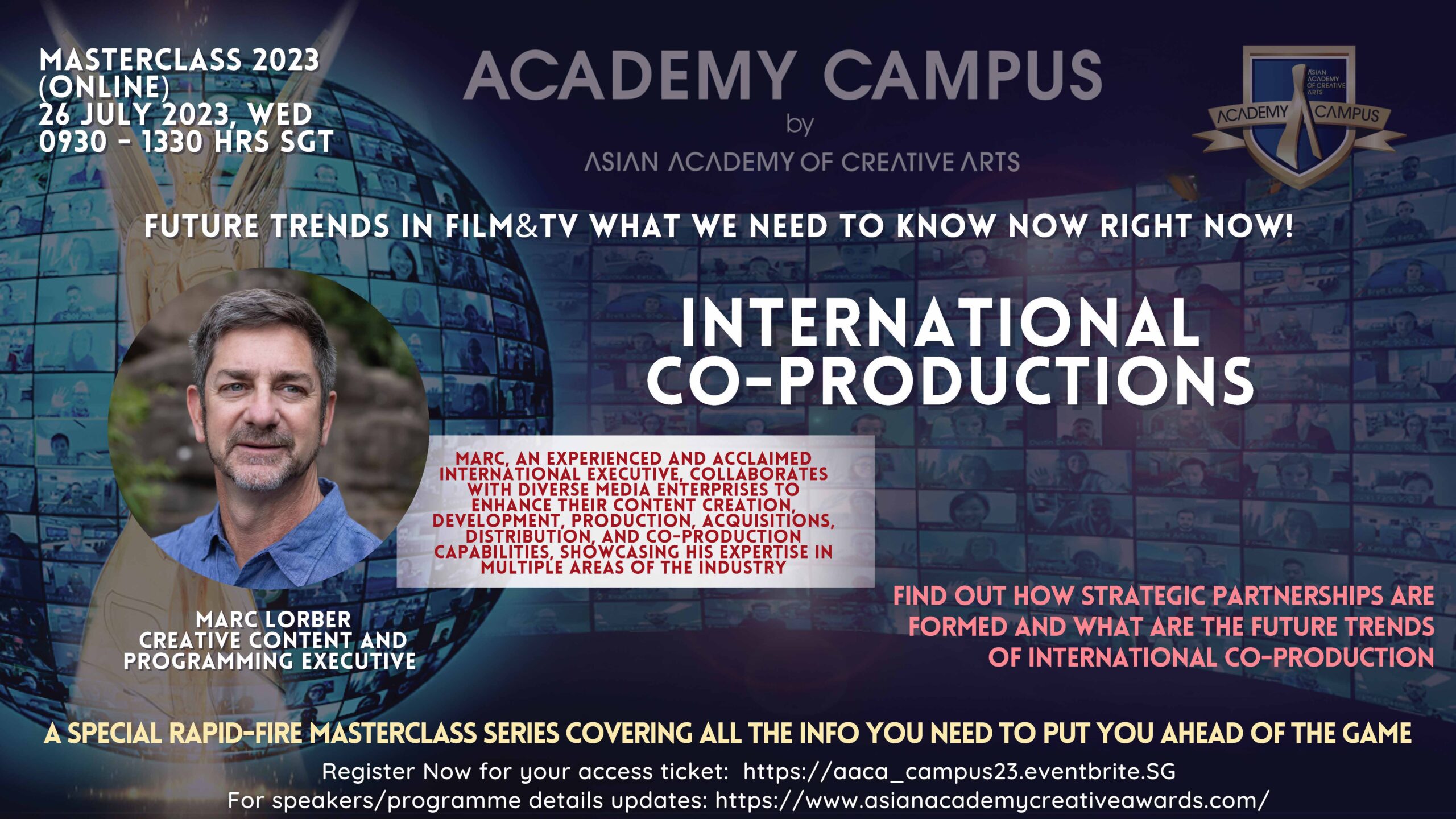 2023 Masterclass Series - Asian Academy Creative Awards