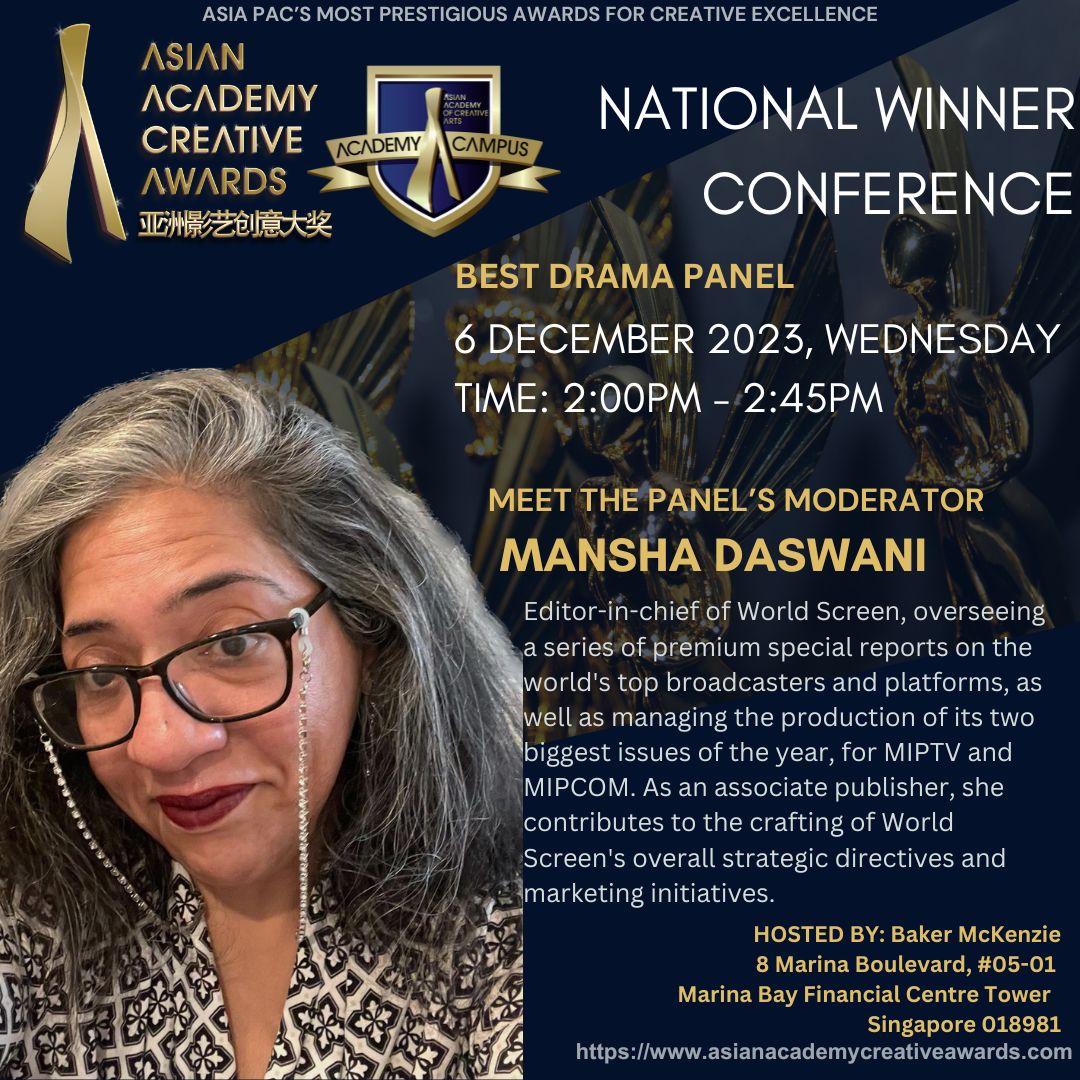 2023 Award Ceremonies - Asian Academy Creative Awards